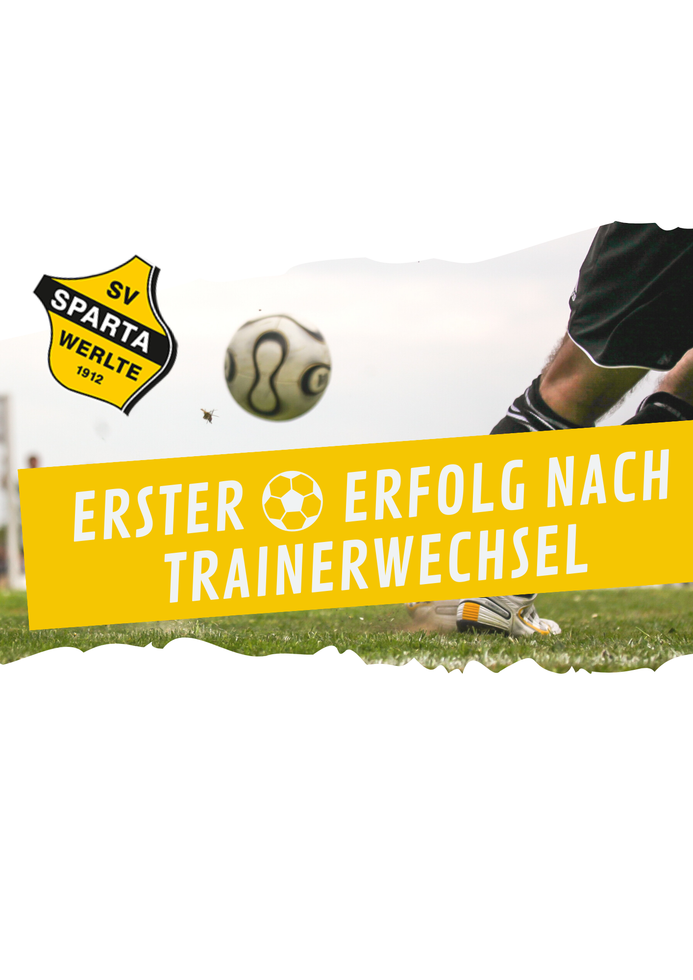 Erster ⚽️ Erfolg nach Trainerwechsel - Sparta Werlte