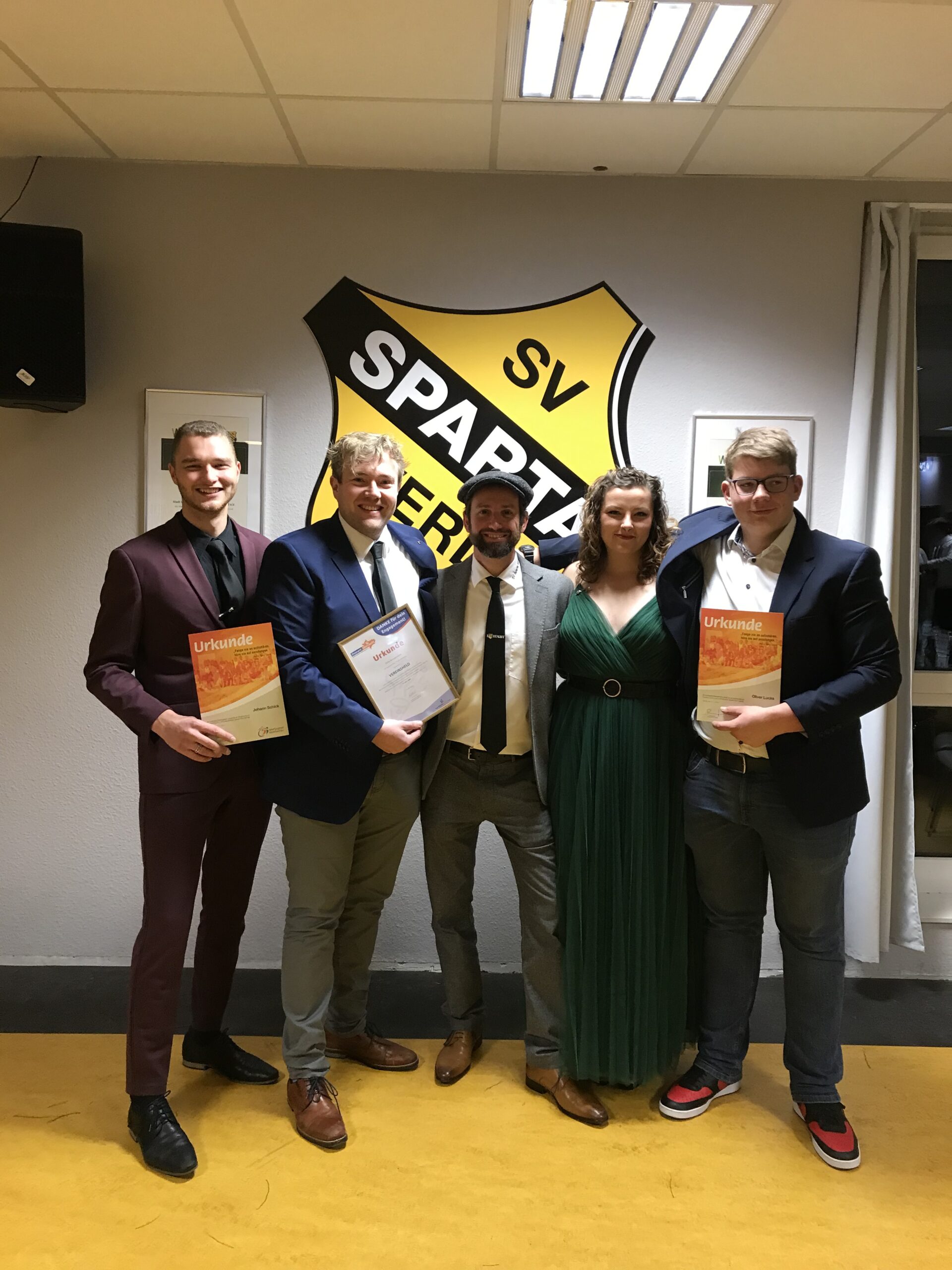 Auszeichnungen für langjähriges Engagement - Sparta Werlte